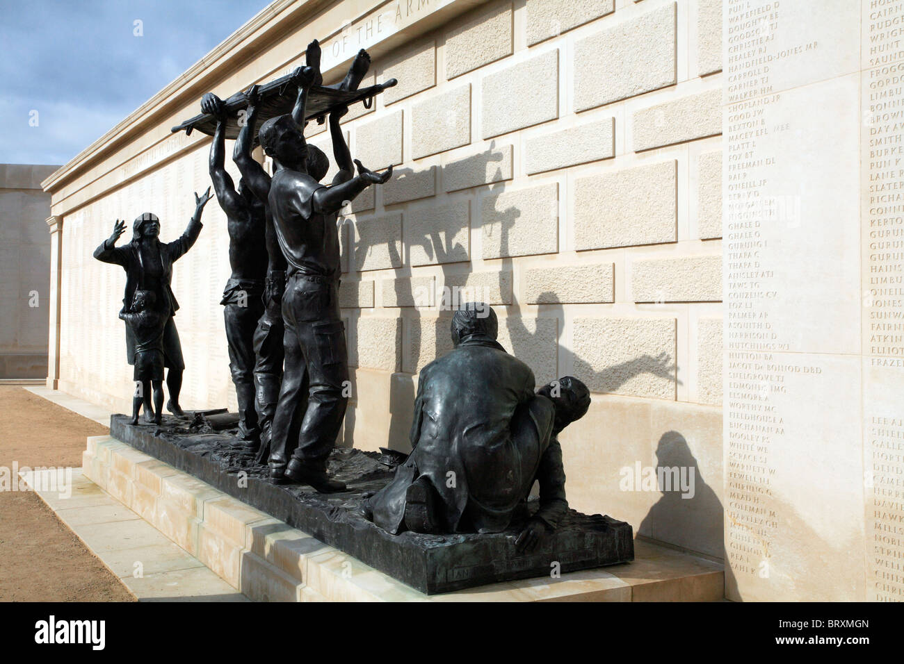 War Memorial National Memorial Arboretum Alrewas Staffordshire UK Stock ...