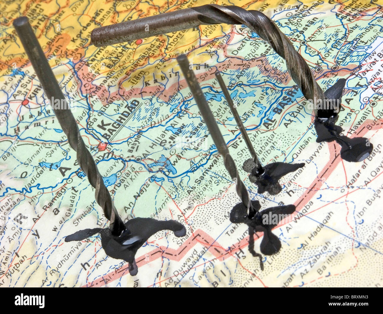 Finding place oil hi-res stock photography and images - Alamy