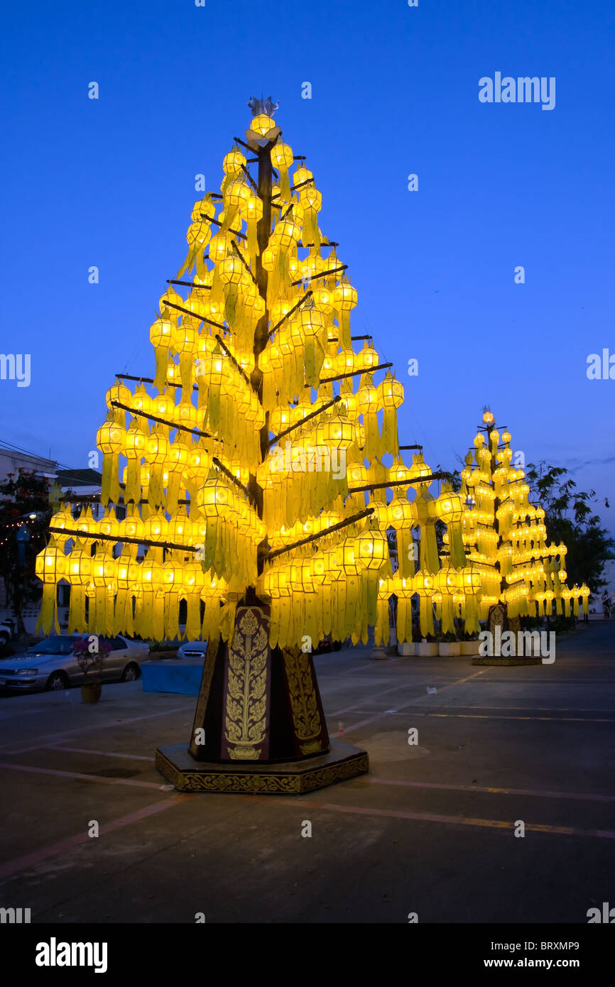 The tree lamp Stock Photo - Alamy