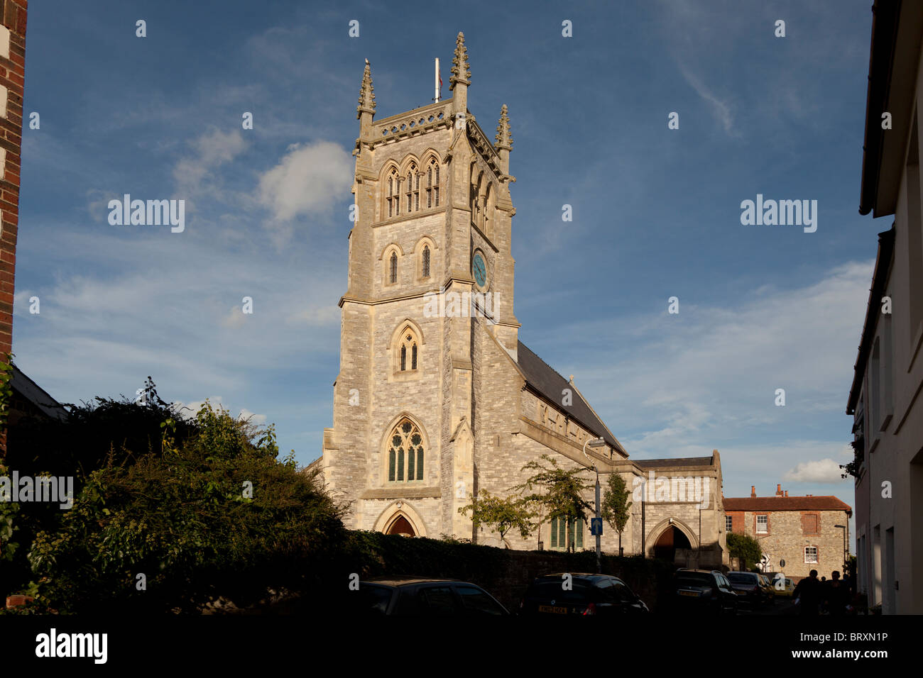 St Mary's Church, Alverstoke Gosport Stock Photo - Alamy