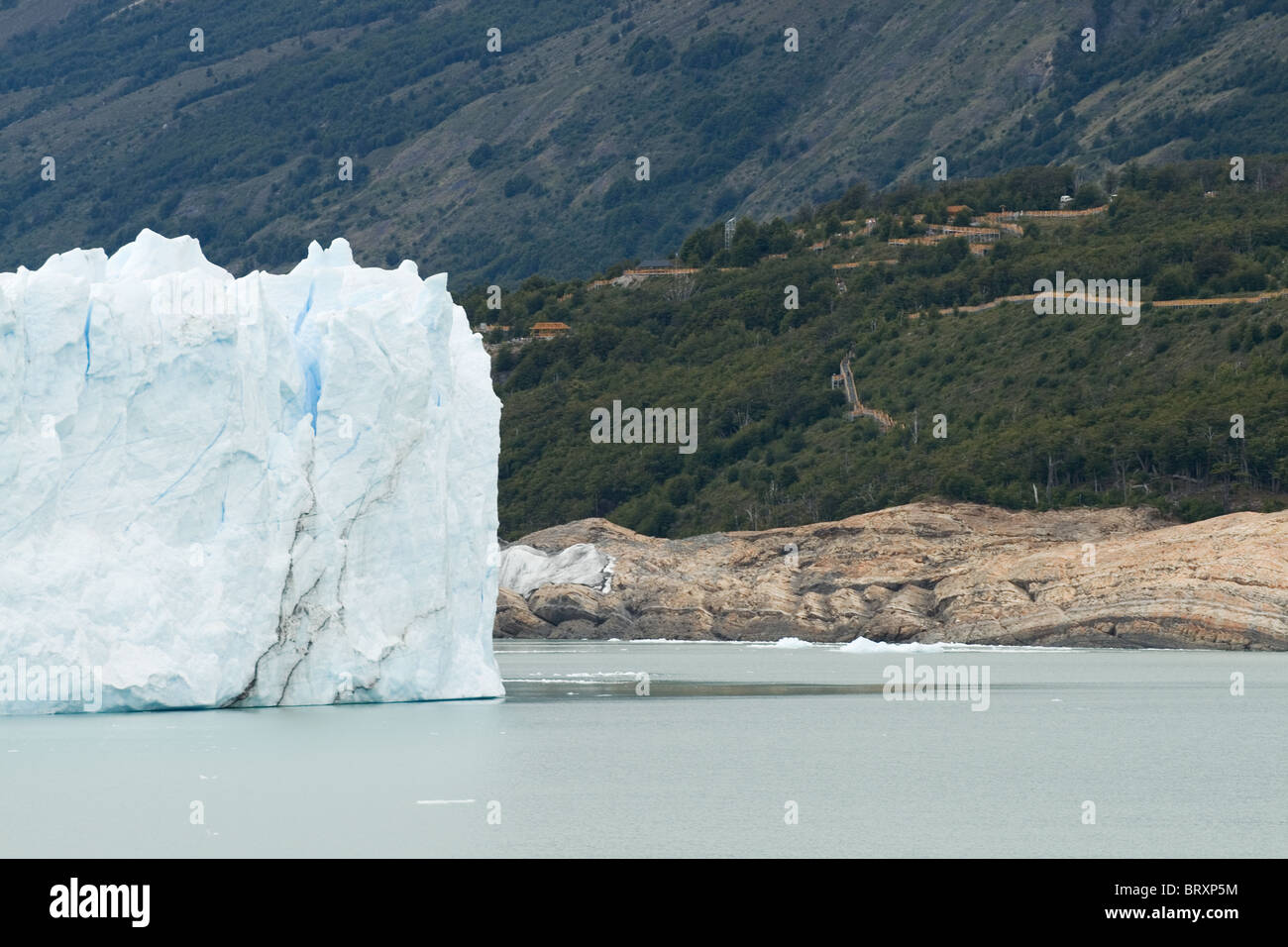 Perito Moreno glacier front Stock Photo - Alamy
