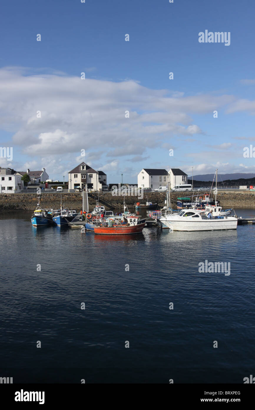 Kyleakin harbour Isle of Skye Scotland October 2010 Stock Photo - Alamy