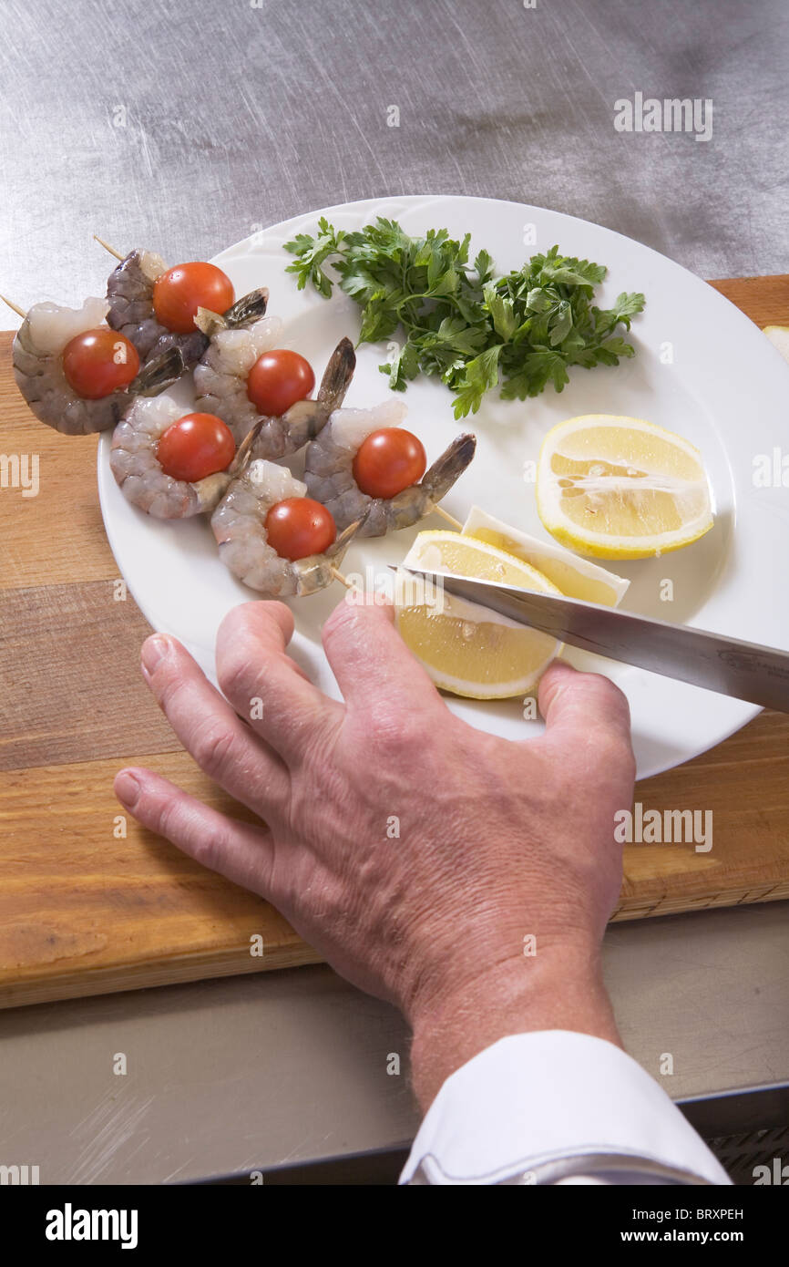 Person holding shrimp hi-res stock photography and images - Alamy