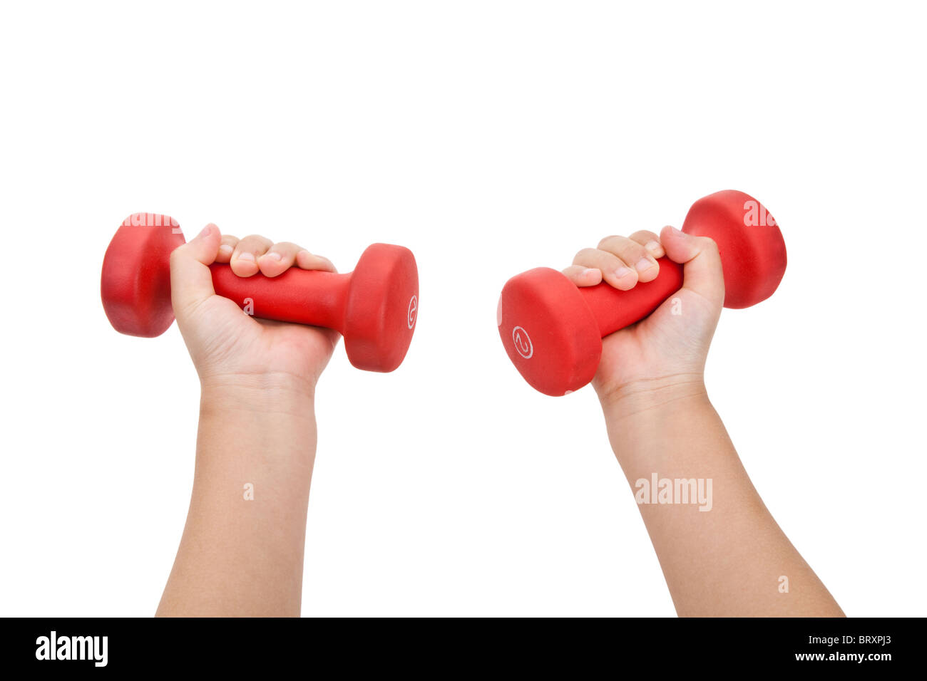 Dumbbell hand hi-res stock photography and images - Alamy