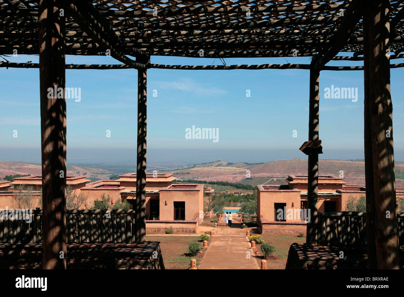 TERRES D'AMANAR, TAHANAOUTE, AL HAOUZ, MOROCCO Stock Photo - Alamy