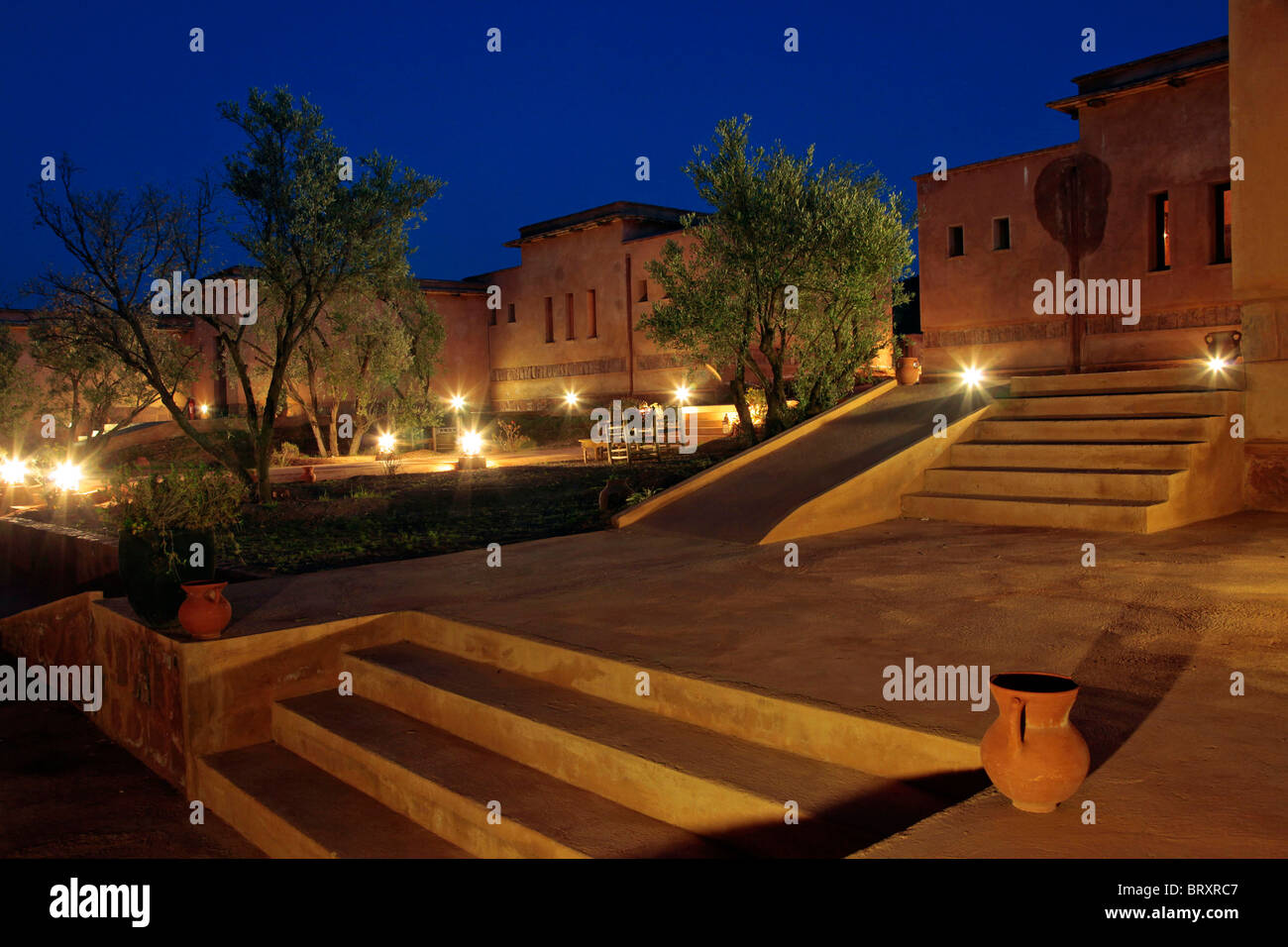 TERRES D'AMANAR, TAHANAOUTE, AL HAOUZ, MOROCCO Stock Photo - Alamy