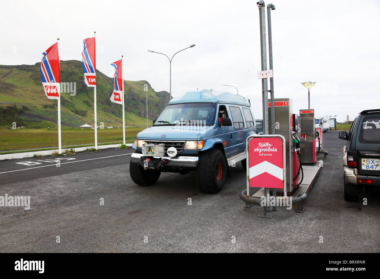 Iceland n1 petrol station hi-res stock photography and images - Alamy