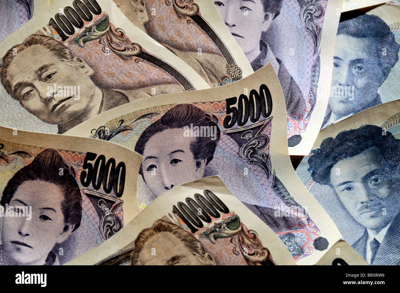 Japanese 5000 yen note hi-res stock photography and images - Alamy