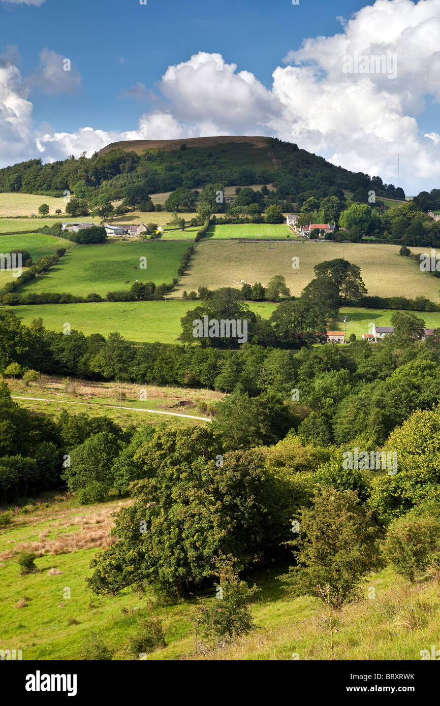 Hawnby Village under Hawnby Hill, North York Moors National Park Stock ...