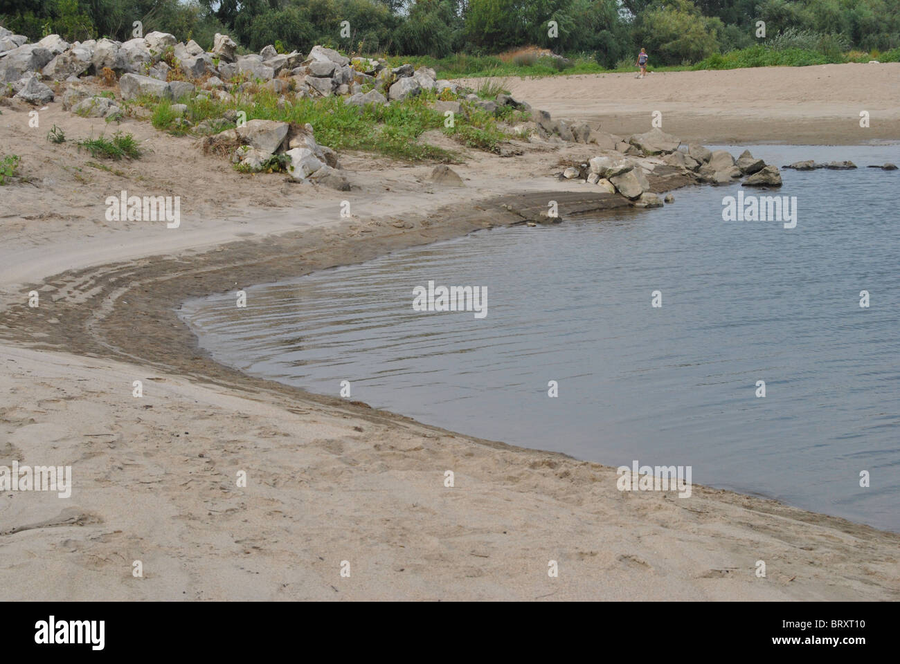 A course of the water in a Tejo River Stock Photo - Alamy