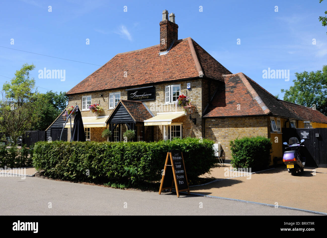 The Grandison, Bramfield, Hertfordshire Stock Photo - Alamy