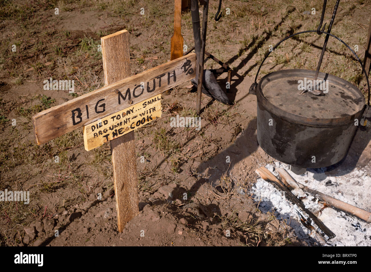 Never argue with the cook, at the Lincoln County Cowboy Symposium and ...