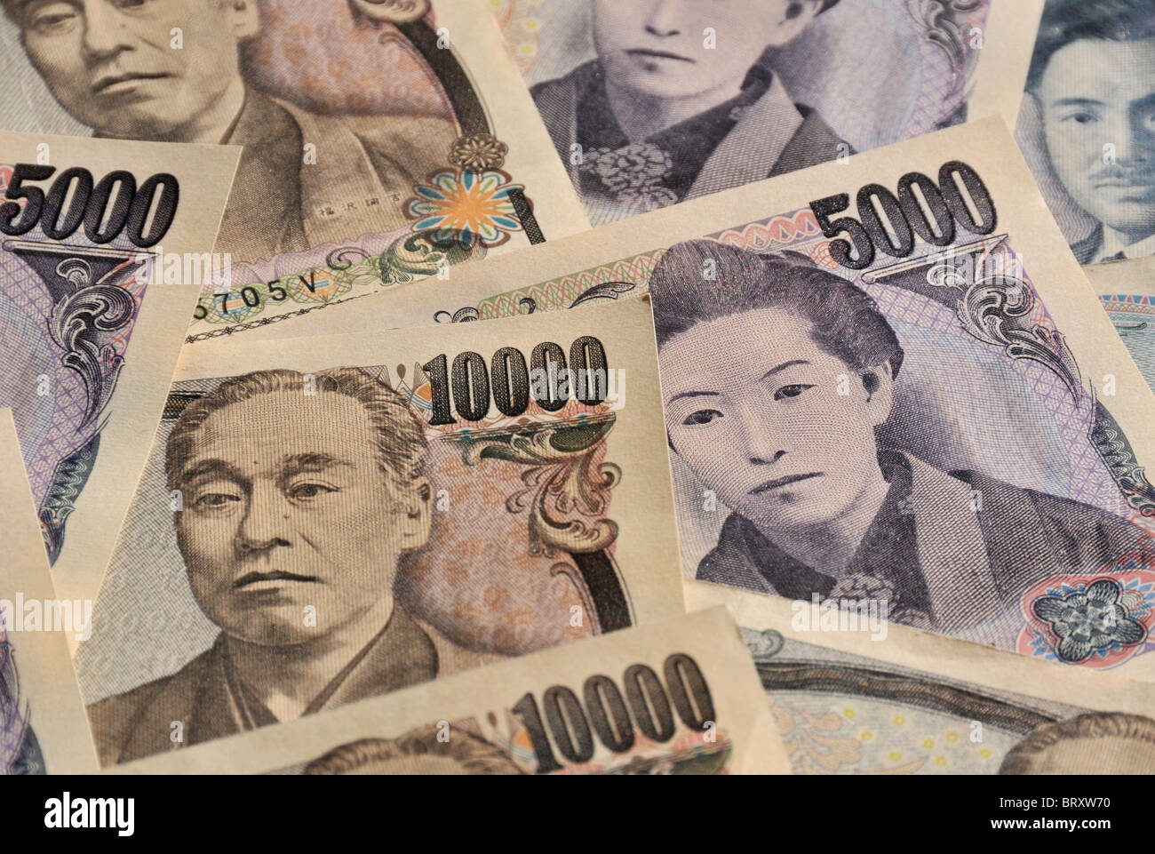 Japanese 5000 yen note hi-res stock photography and images - Alamy