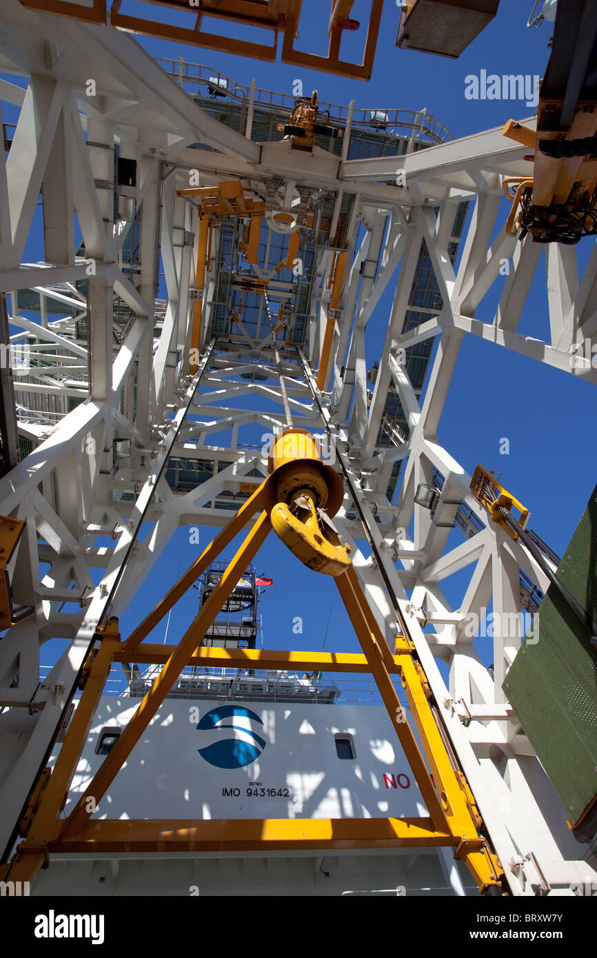 oilwell module handling tower.Oilfield intervention vessel "sarah ...
