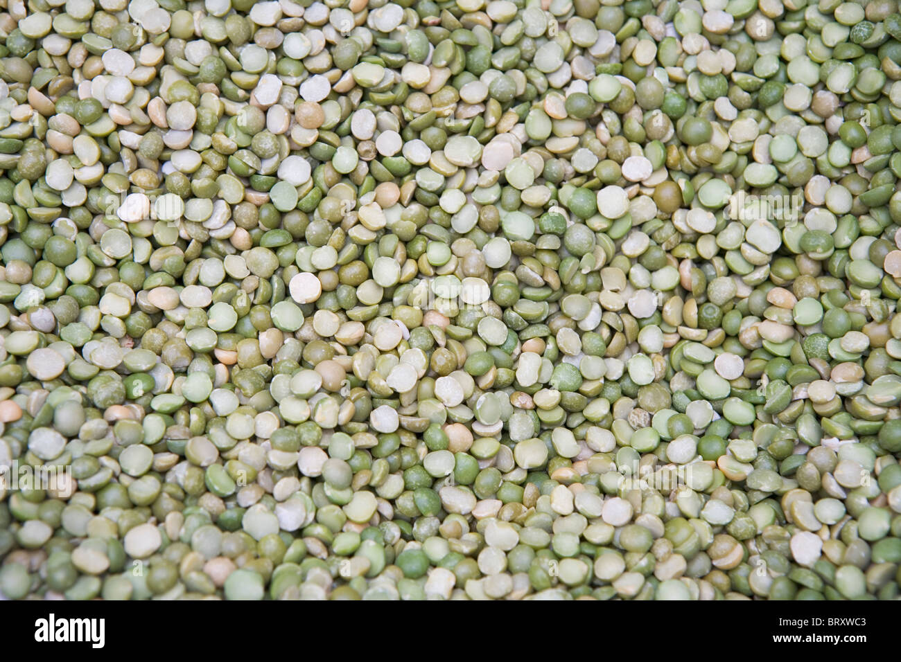 Grains of green lentil, full frame Stock Photo - Alamy