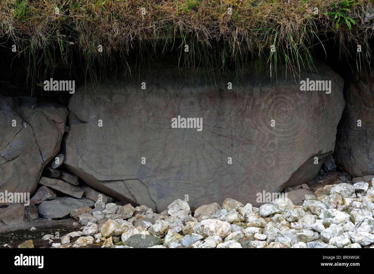 Neolithic stone carving hi-res stock photography and images - Alamy