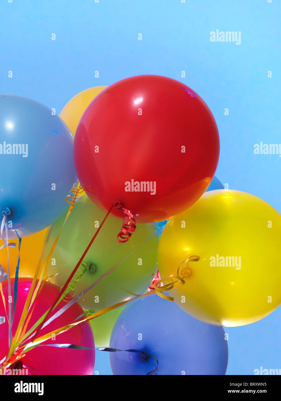 Colorful balloons in sky hi-res stock photography and images - Alamy