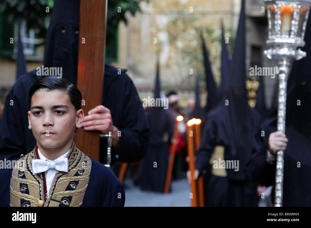 PROCESSION OF THE PASSION OF CHRIST, MADRID, SPAIN Stock Photo - Alamy