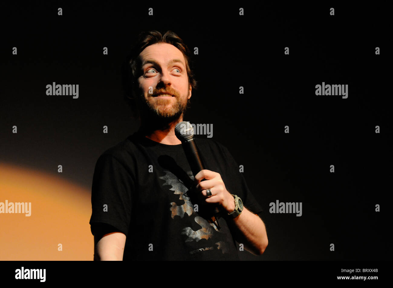 Sandy Nelson Comedian Stock Photo - Alamy