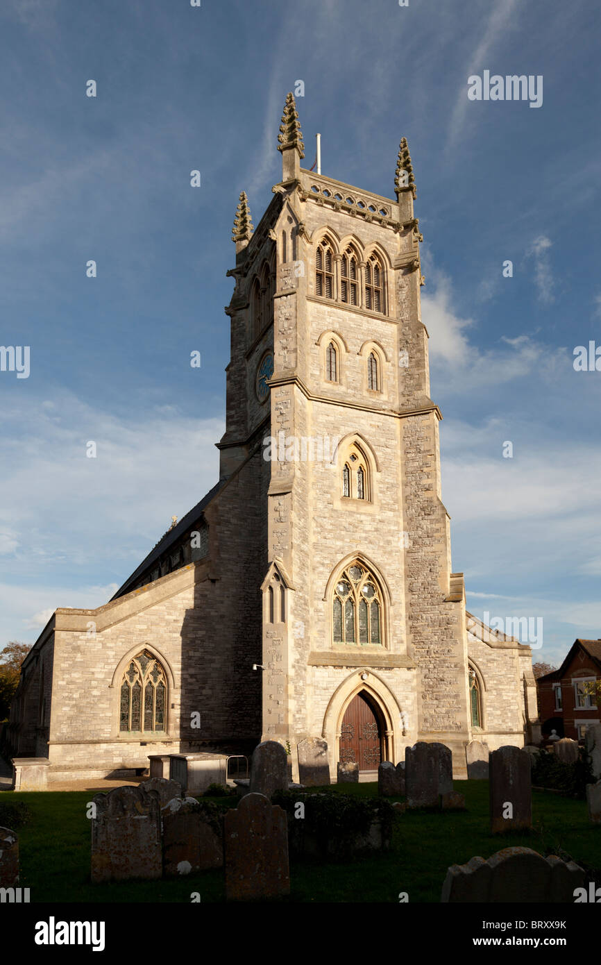 St Mary's Church, Alverstoke Gosport Stock Photo - Alamy