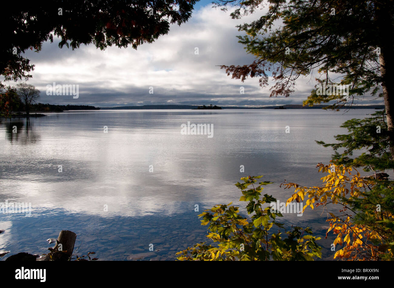 A view of Lake Manitou on Manitoulin Island Stock Photo - Alamy