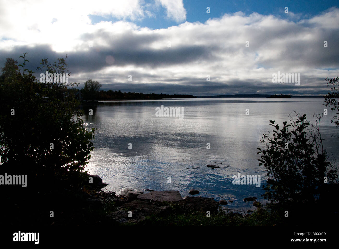 A view of Lake Manitou on Manitoulin Island Stock Photo - Alamy