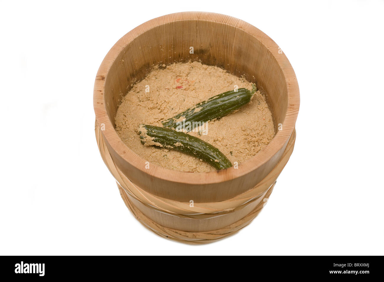 Cucumbers pickled in salted rice-bran paste Stock Photo - Alamy