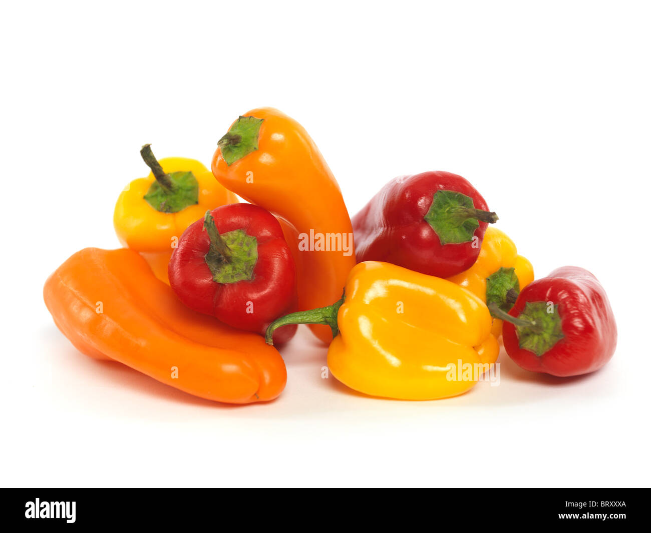 Group of sweet red peppers hi-res stock photography and images - Alamy