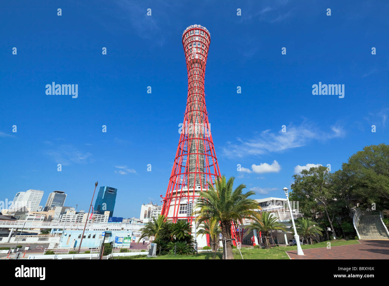 Port tower, Kobe City, Hyogo Prefecture, Honshu, Japan Stock Photo - Alamy
