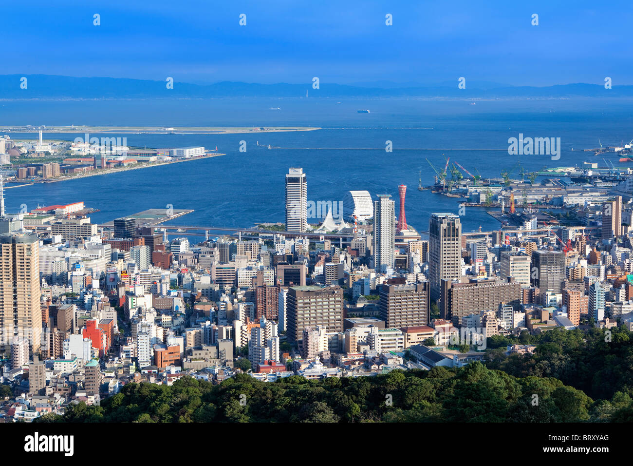 Kobe city japan skyscrapers hi-res stock photography and images - Alamy