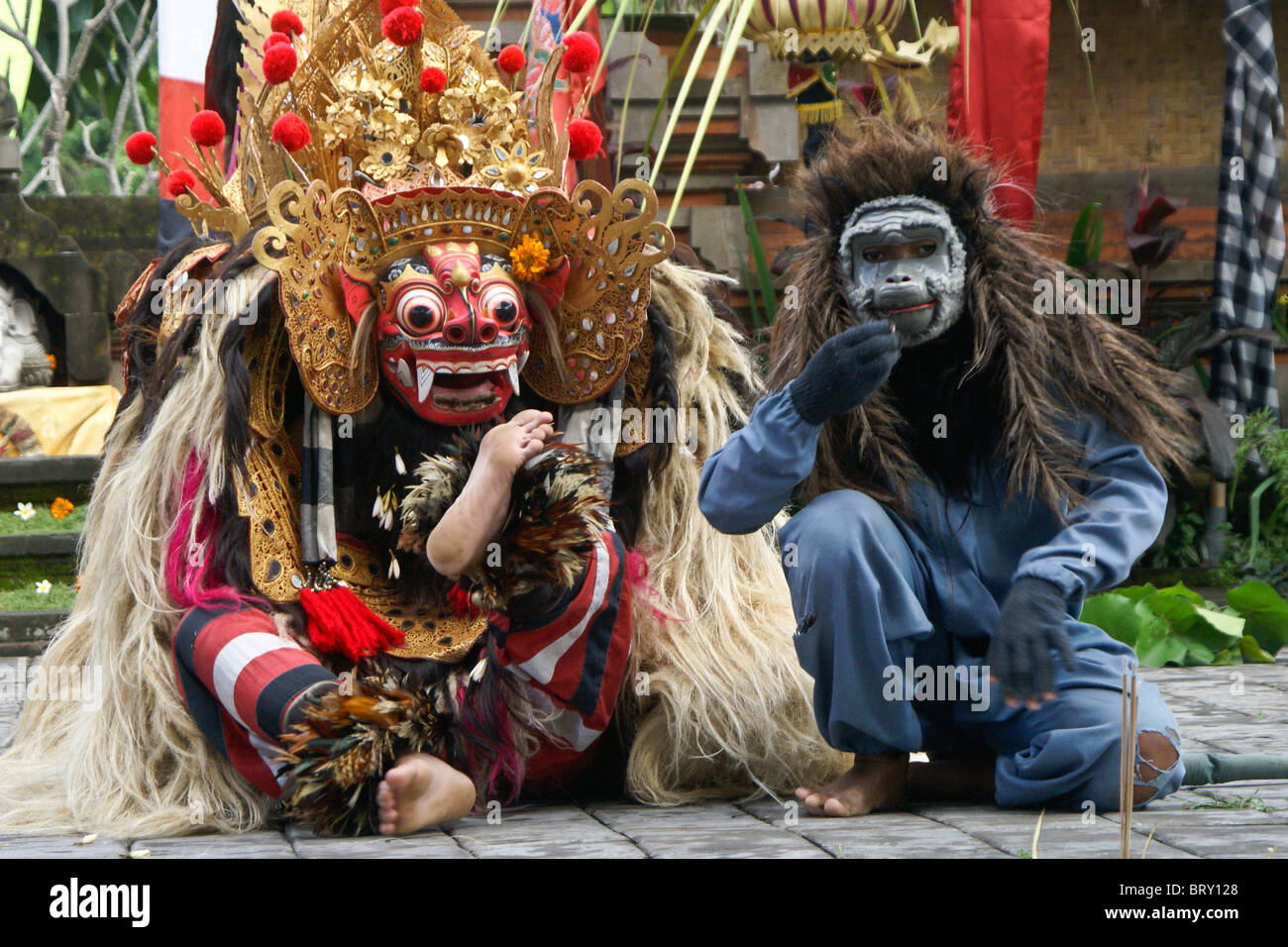 Barong dance, Bali, Indonesia Stock Photo - Alamy