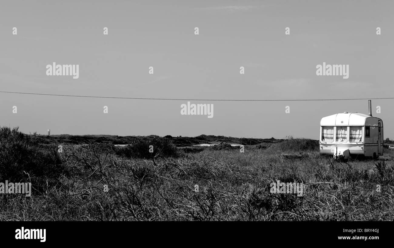 the landscape at dungeness,kent,u.k Stock Photo - Alamy