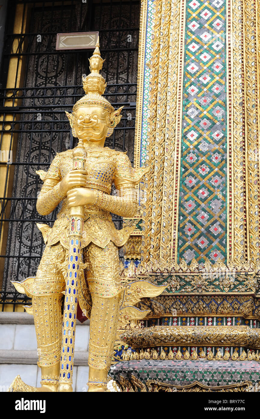 Photograph of a statue of Guardian Stock Photo - Alamy