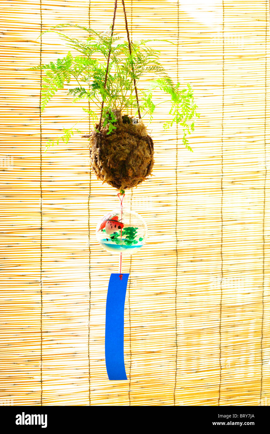 Wind chime japan hi-res stock photography and images - Alamy