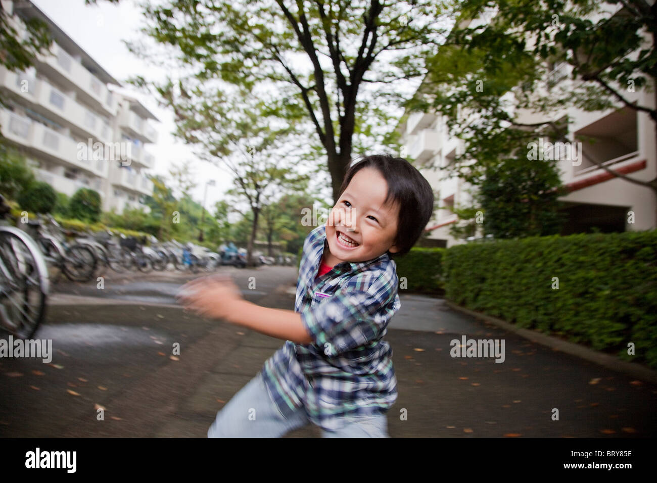 Boy dancing, Tokyo Prefecture, Honshu, Japan Stock Photo - Alamy
