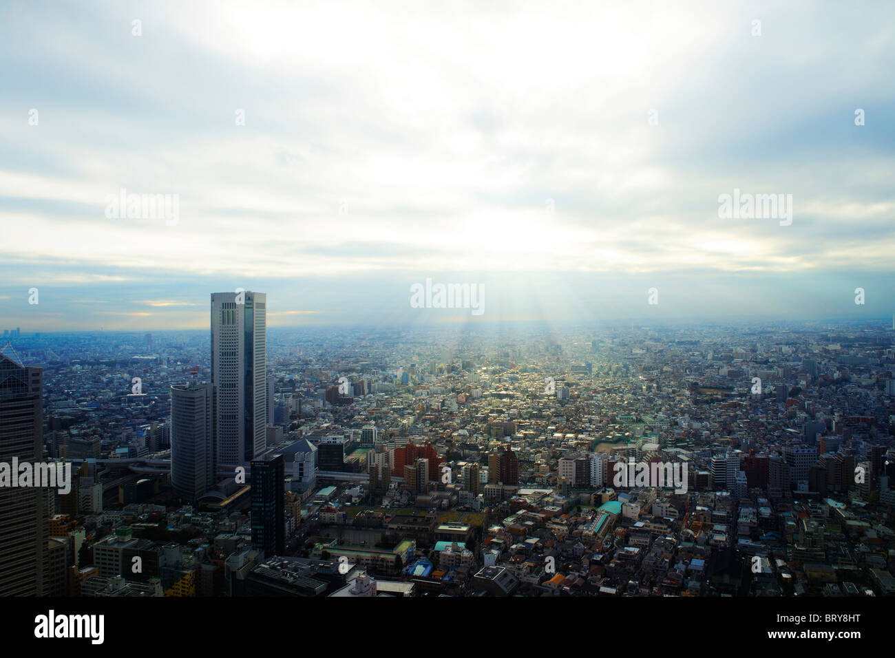 Scenery of Downtown Tokyo Stock Photo - Alamy