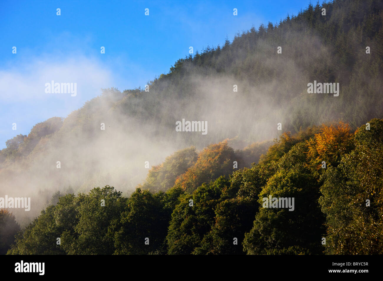 Mist wales hi-res stock photography and images - Alamy