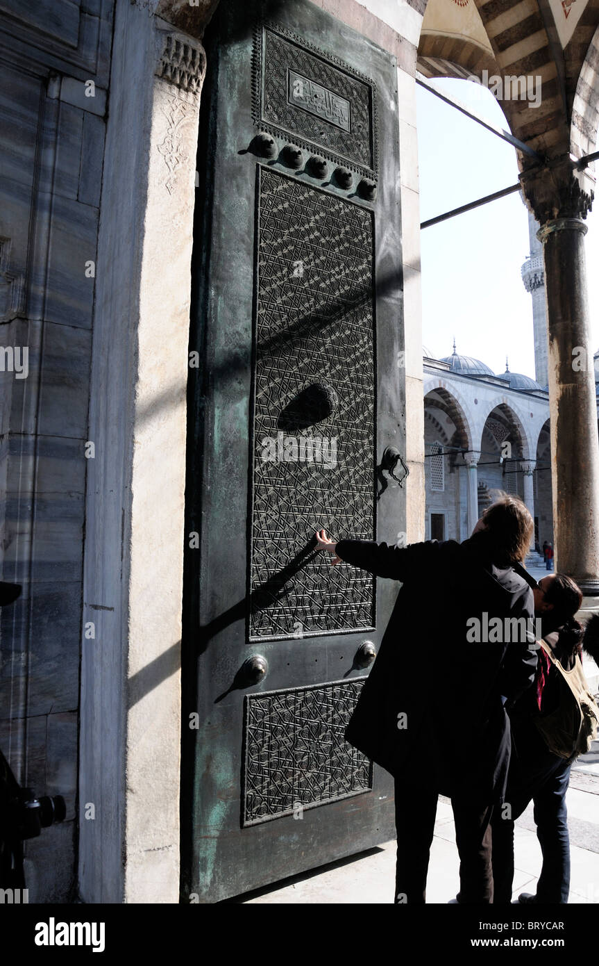 Blue Mosque Istanbul Turkey Doors