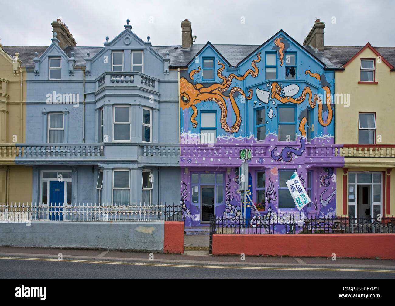 Surfing Hostel, Bundoran, Donegal, Ireland Stock Photo - Alamy