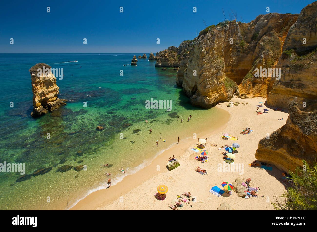 Praia da Dona Ana, Algarve, Portugal Stock Photo - Alamy