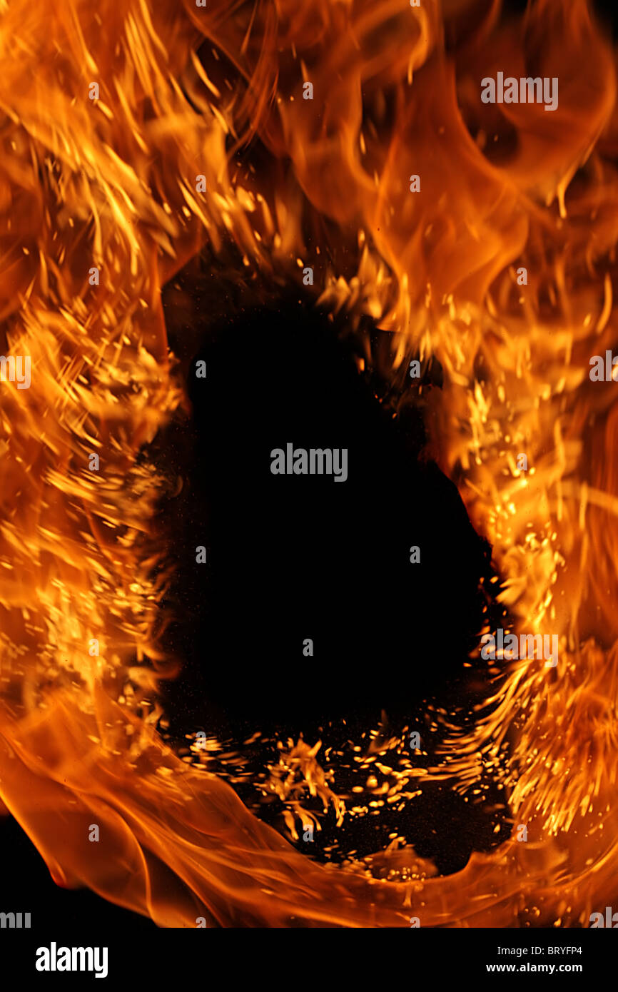 Fire and frame hi-res stock photography and images - Alamy