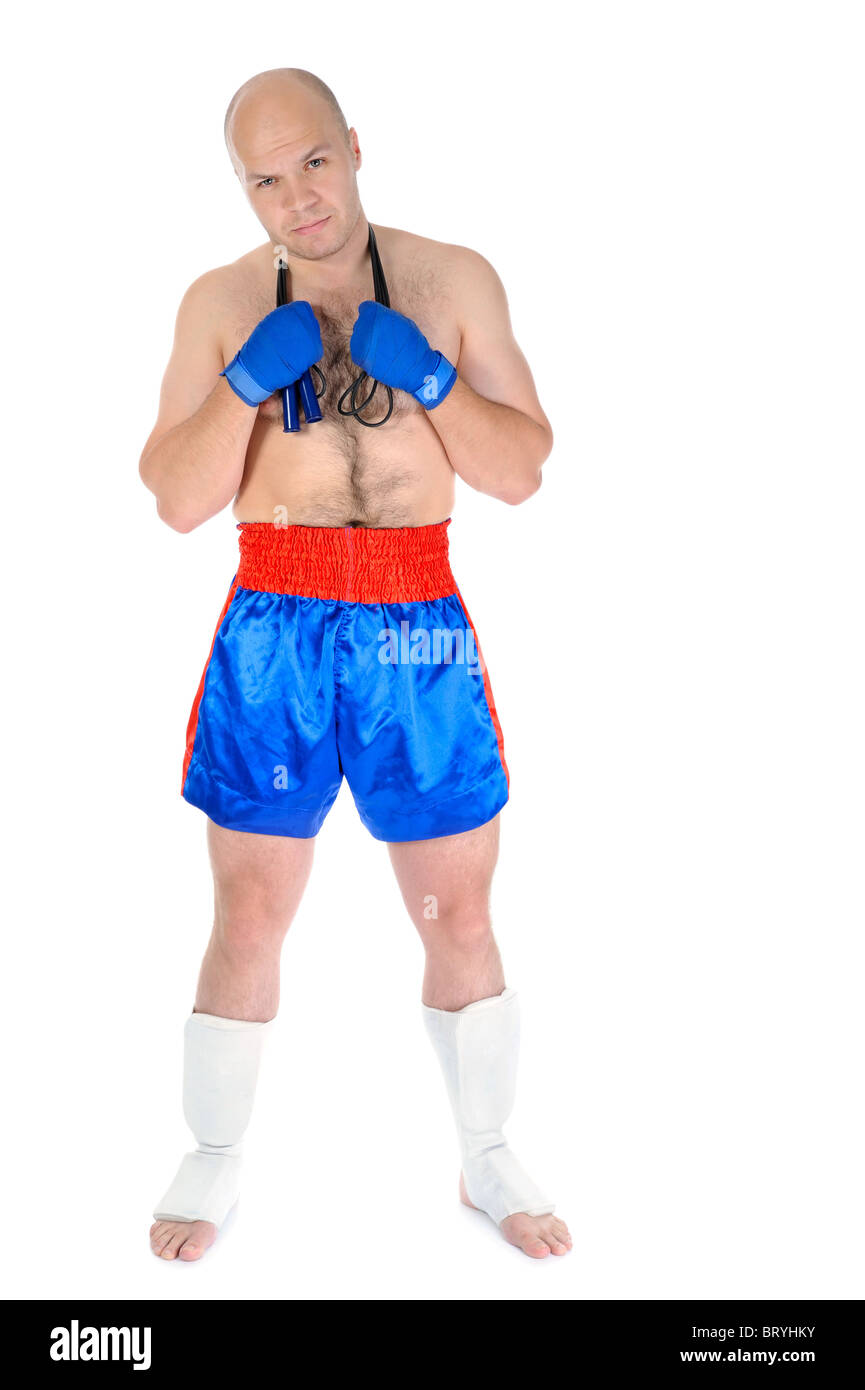 Bald male fighter hi-res stock photography and images - Alamy