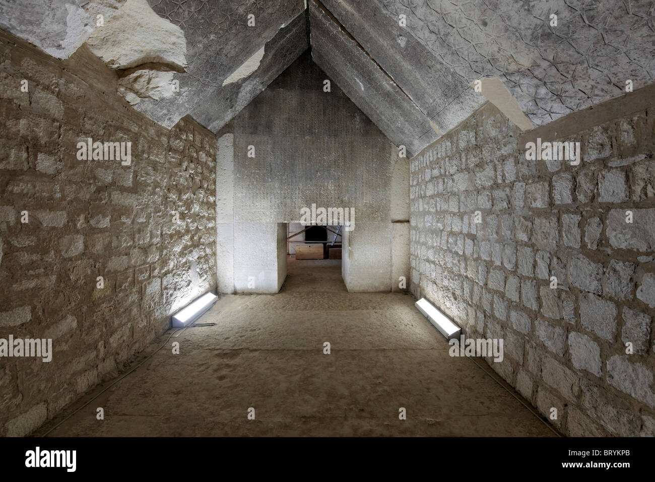tomb of Teti in his Pyramid, Saqqara, Egypt, Arabia, Arabia, Africa ...