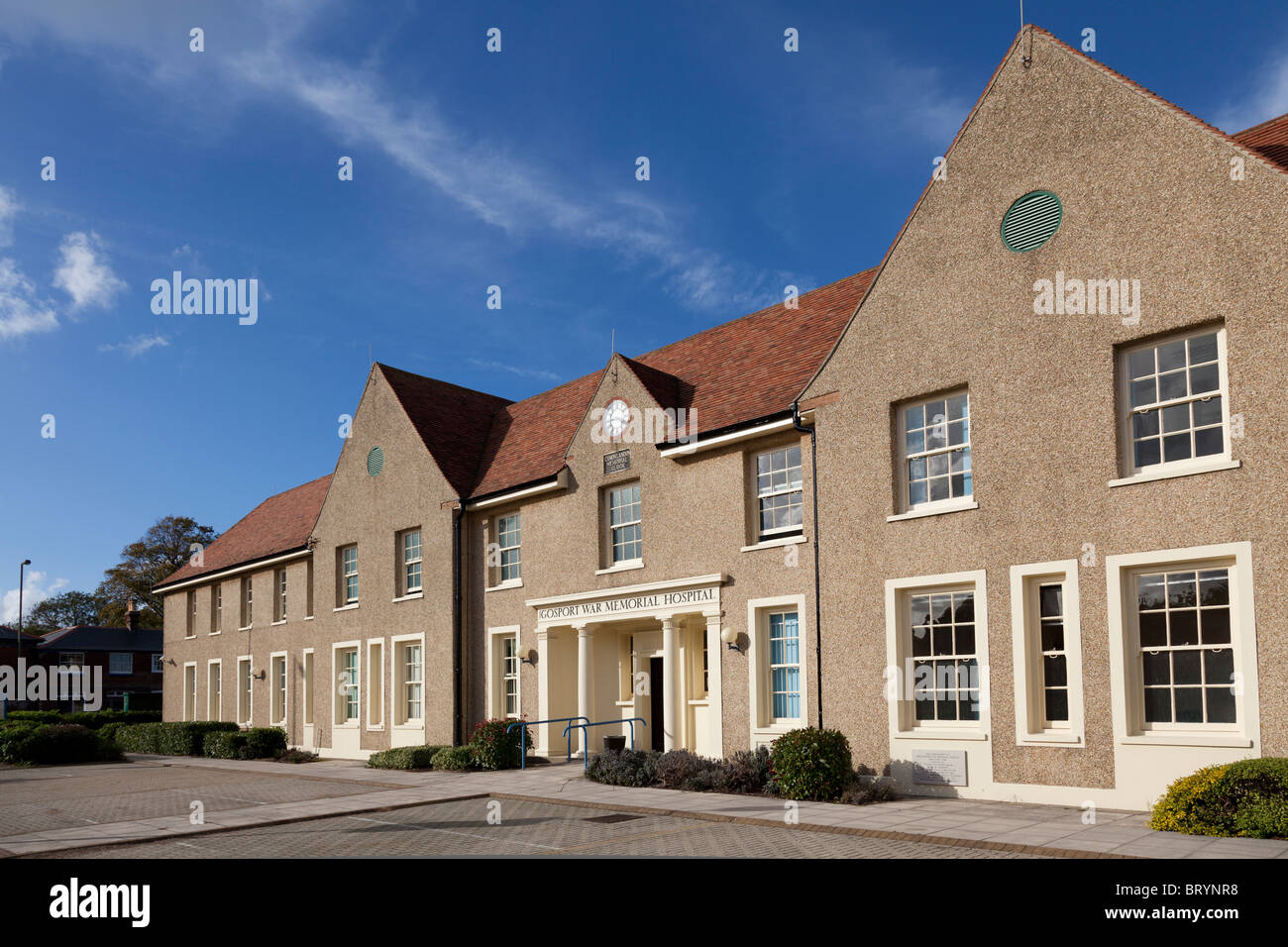 Gosport War Memorial Hospital Stock Photo - Alamy