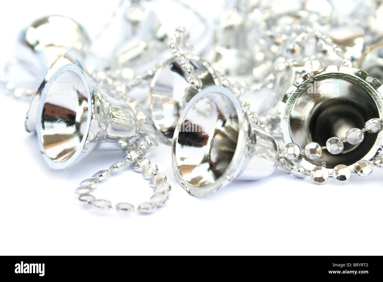 Silver christmas bells hi-res stock photography and images - Alamy