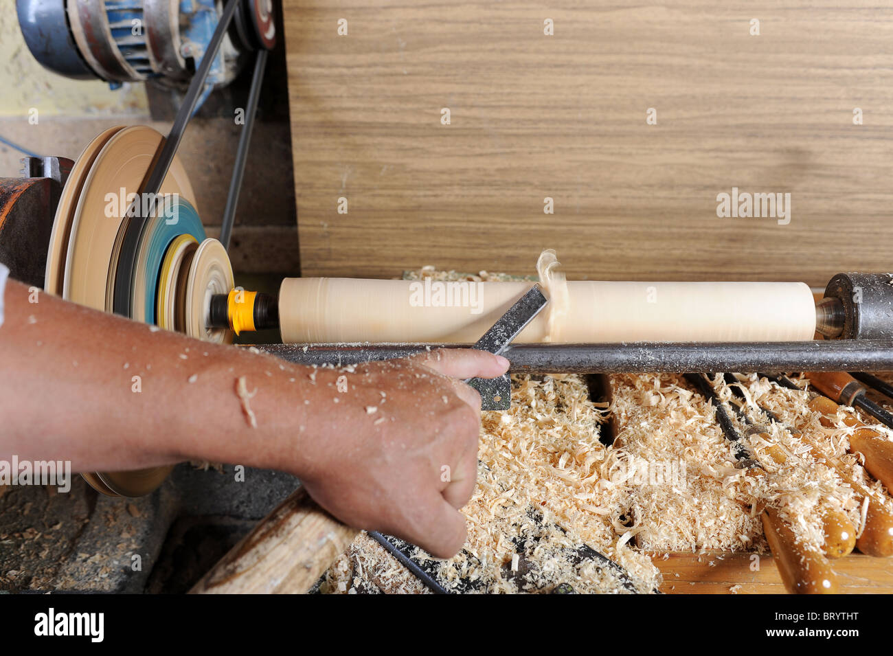 Hand lathe tools hi-res stock photography and images - Alamy