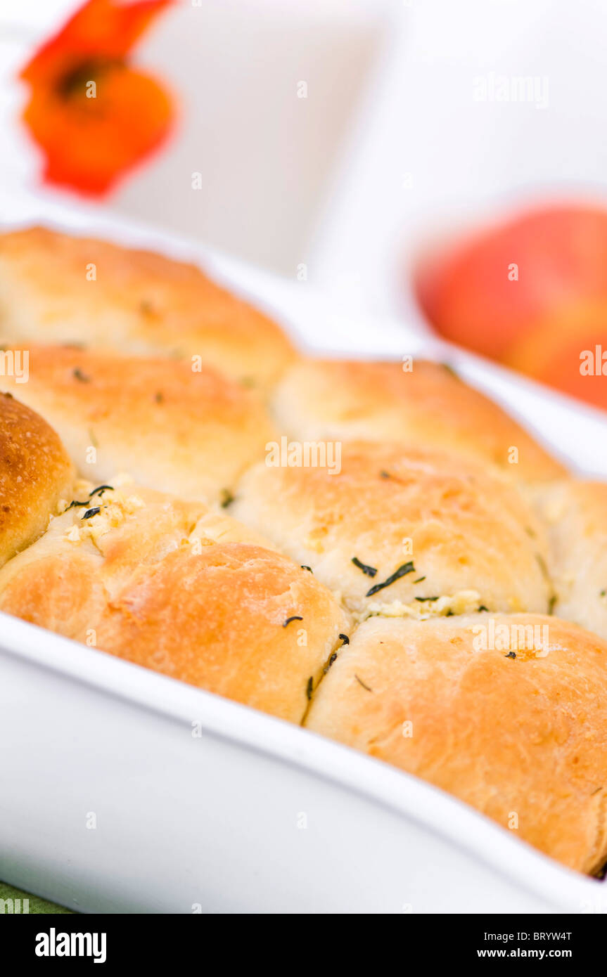 Homemade Bun Rolls Stock Photo - Alamy