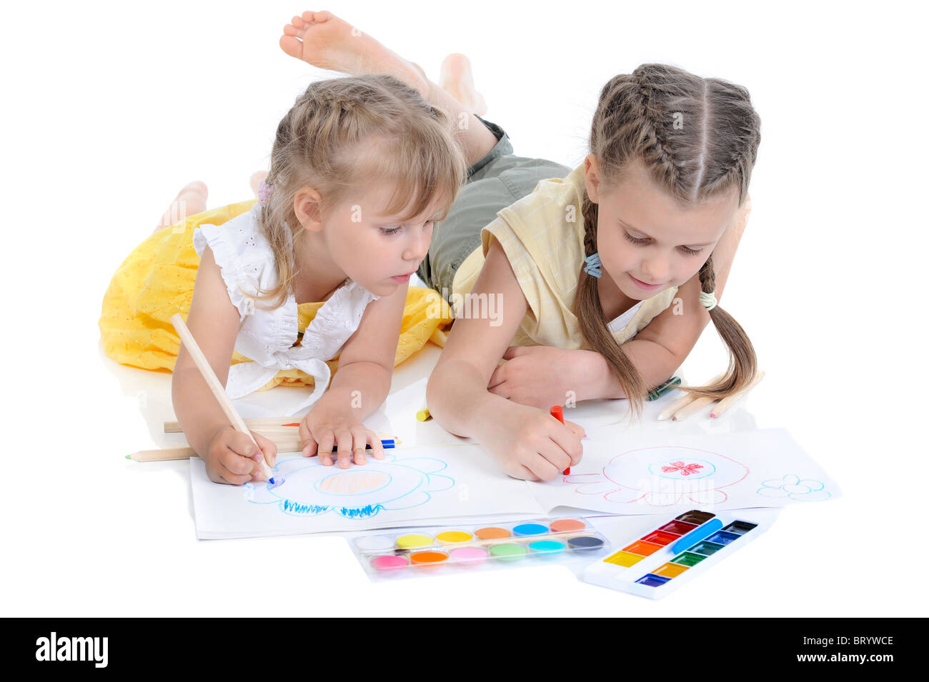 Sister sisters sibling siblings Cut Out Stock Images & Pictures - Alamy