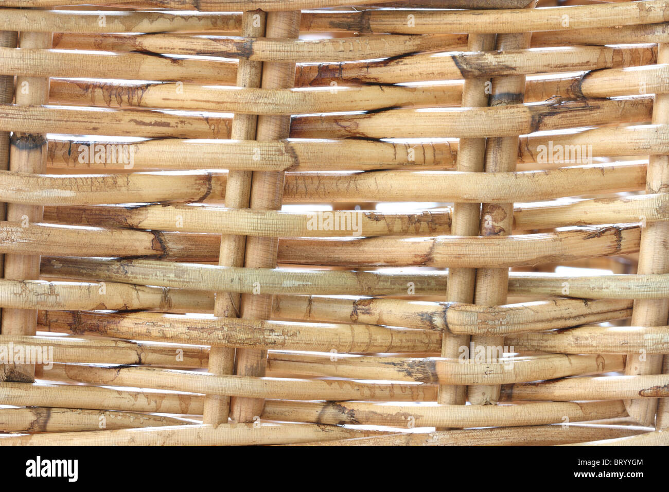 Natural ratan background - handmade weaving Stock Photo - Alamy