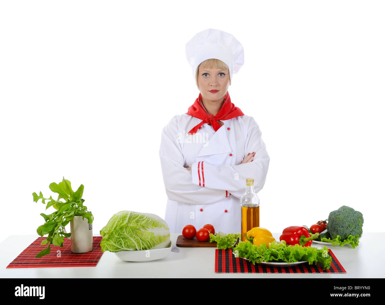 chef prepares breakfast Stock Photo - Alamy